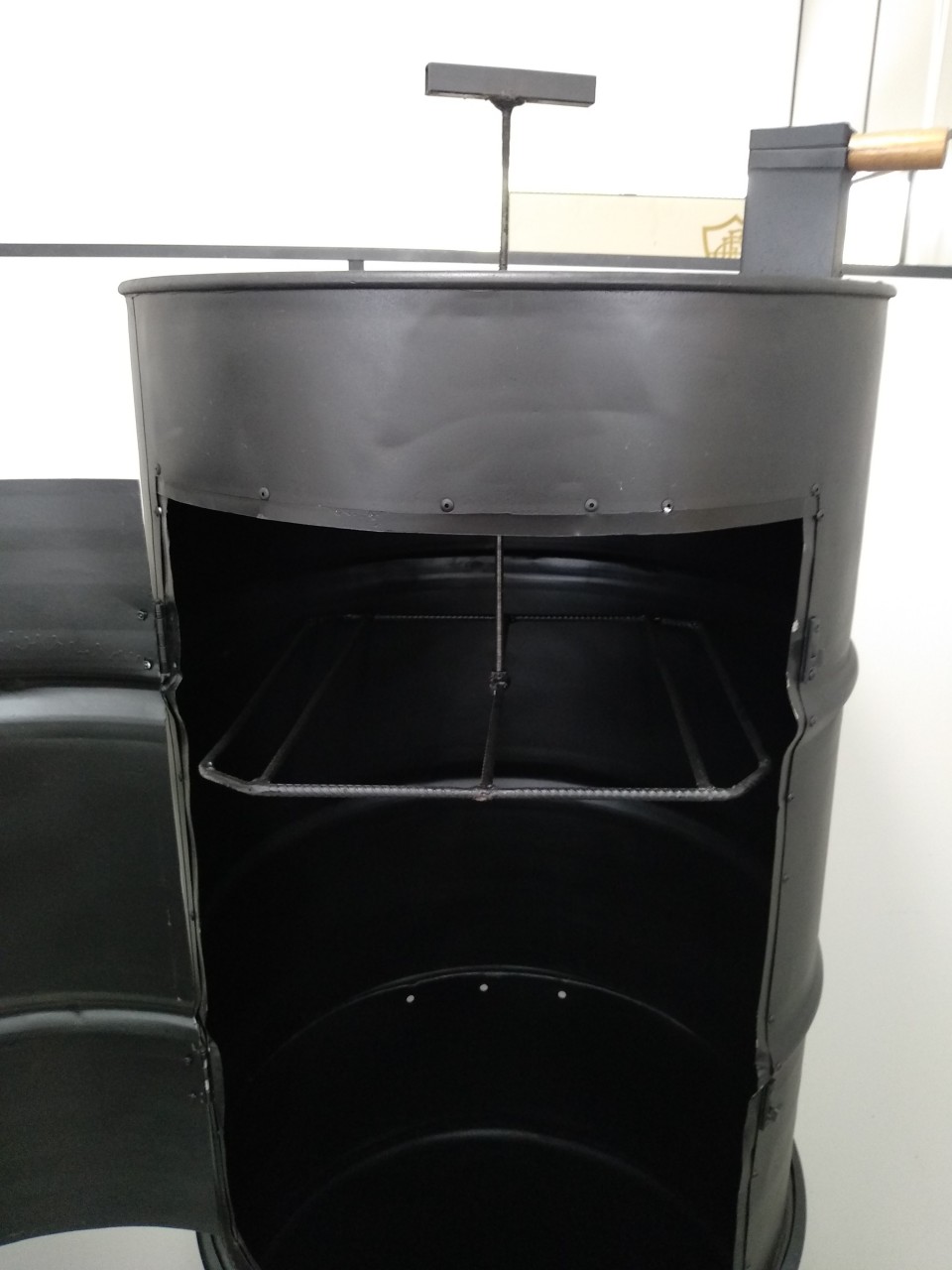 DEFUMADOR Profissional Completo 2 em 1 PIT SMOKER - Tambor Garage ...