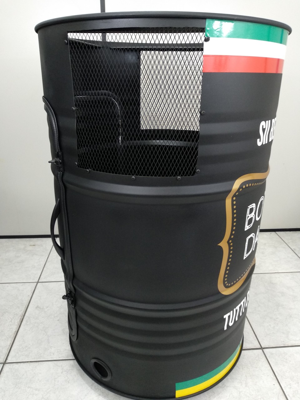 Tambor 200l ALL-IN-ONE p/ Chopeira Naja - Tambor Garage (Fonseca Ind ...
