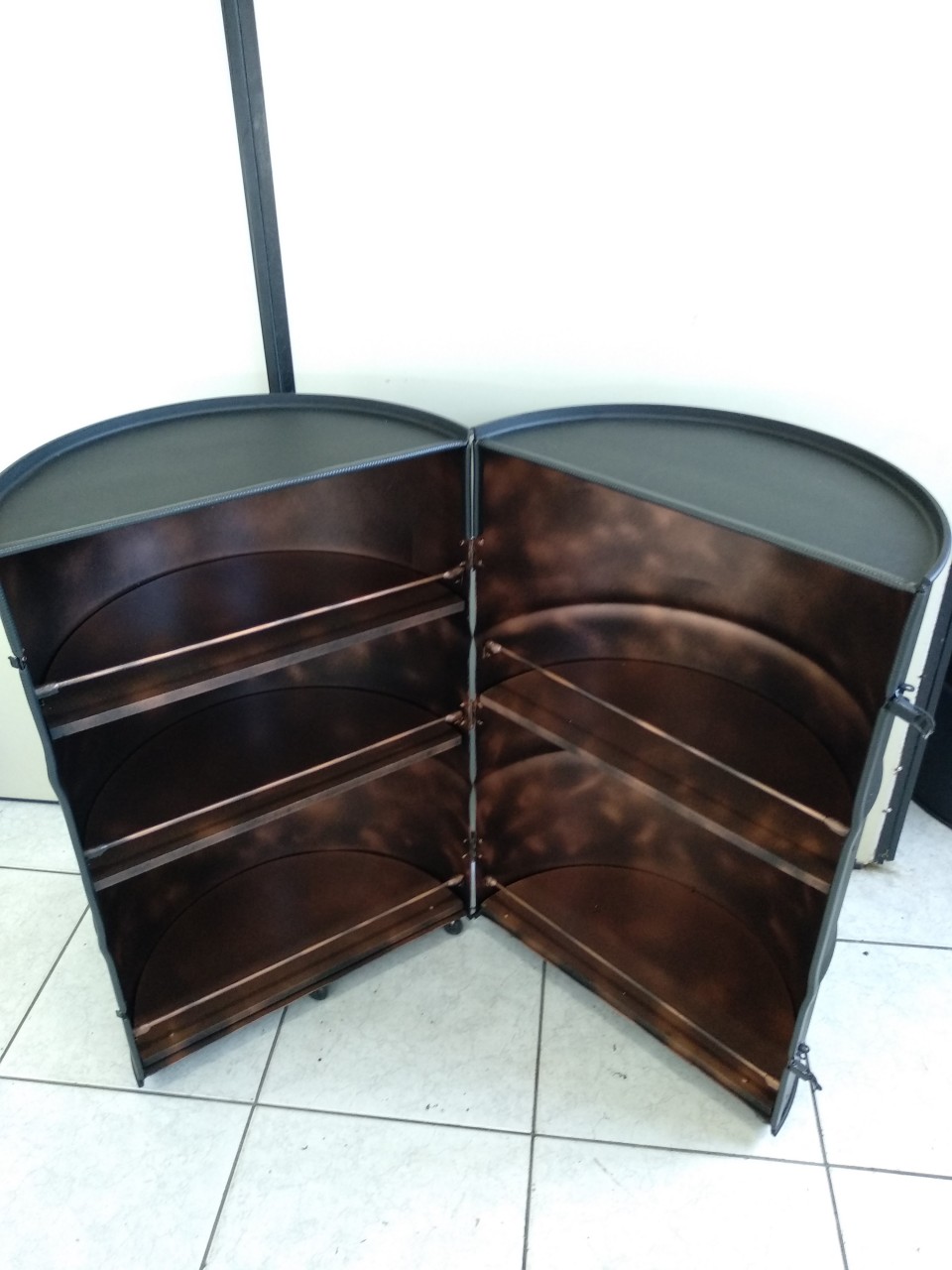 Tambor Metal 200l BAR Armário c/ Abertura 180º Dupla Adesivagem ...