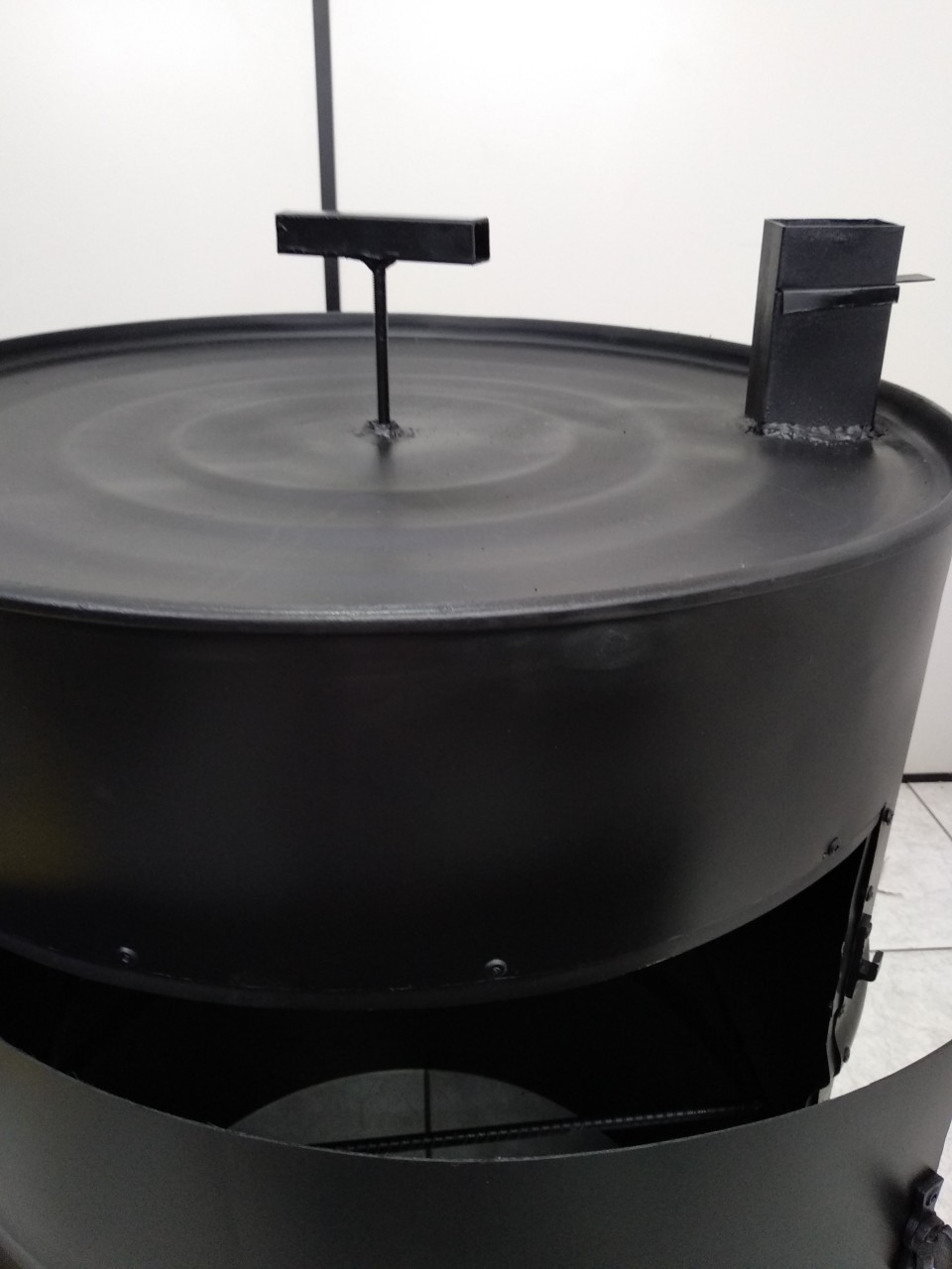 DEFUMADOR Profissional Completo 2 em 1 PIT SMOKER - Tambor Garage ...