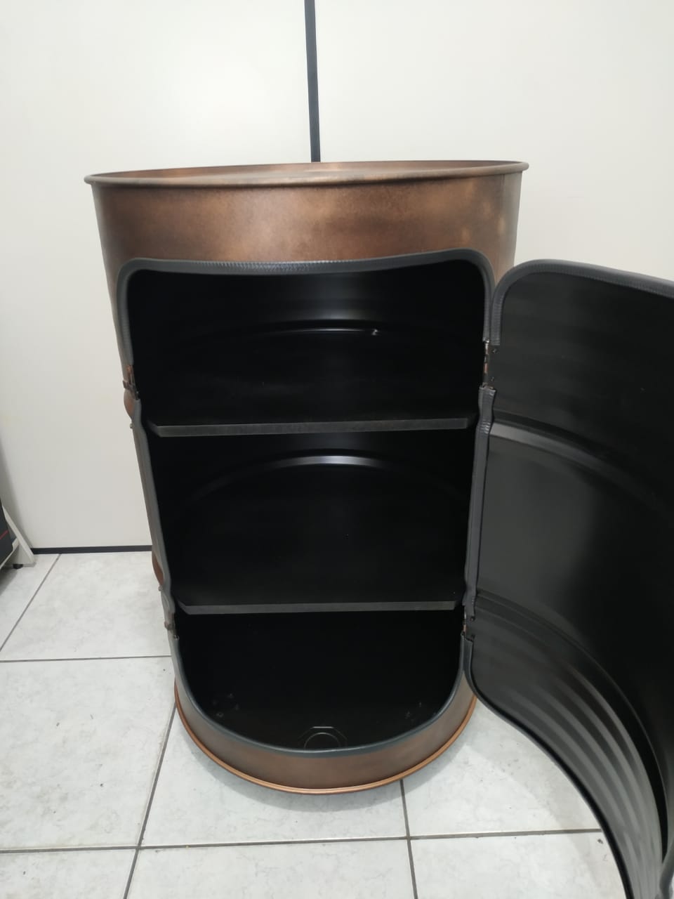 Tambor Metal 200l BAR Porta Frontal - Tambor Garage (Fonseca Ind. Com ...