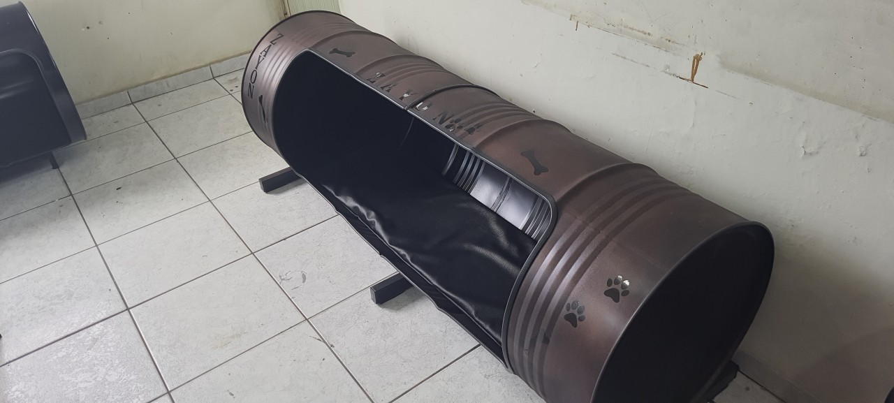 Super Casa PET Horizontal Tambor 200l Dupla e Personalizada - Tambor ...