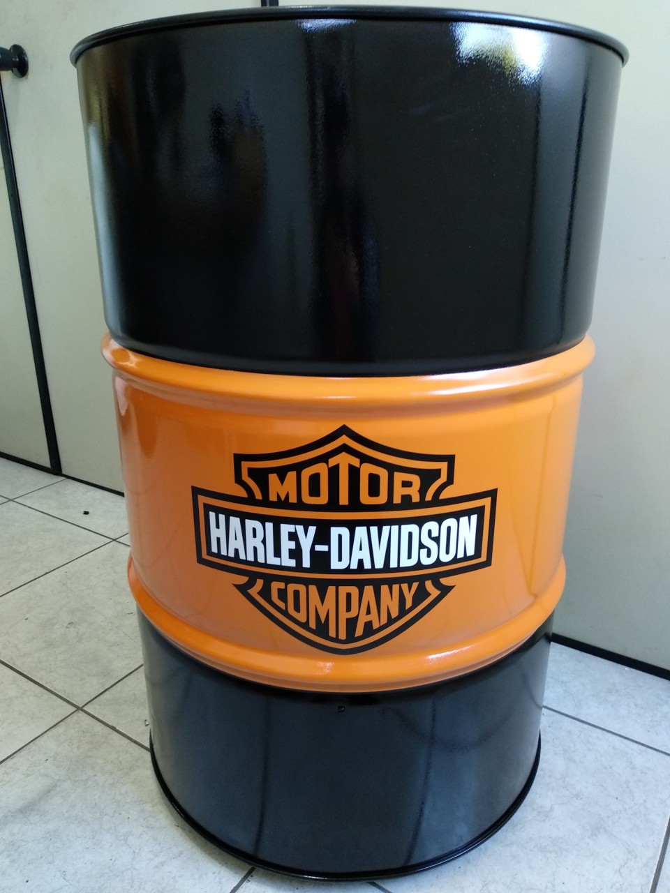 Tambor Metal 200l BAR Porta Traseira Pintura Dupla - Tambor Garage ...