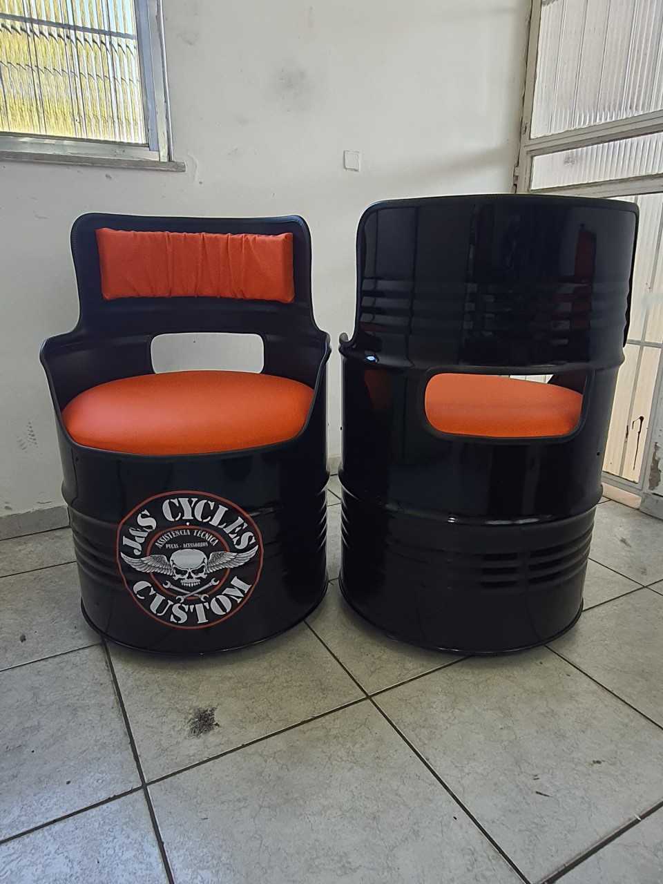 Poltrona de Tambor Personalizada com recorte (1un) - Tambor Garage ...